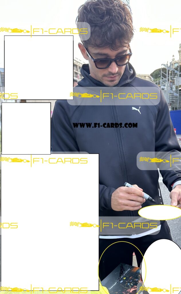 Autograph card 2024 Ferrari F1 Team Monza Edition signed by Charles ...
