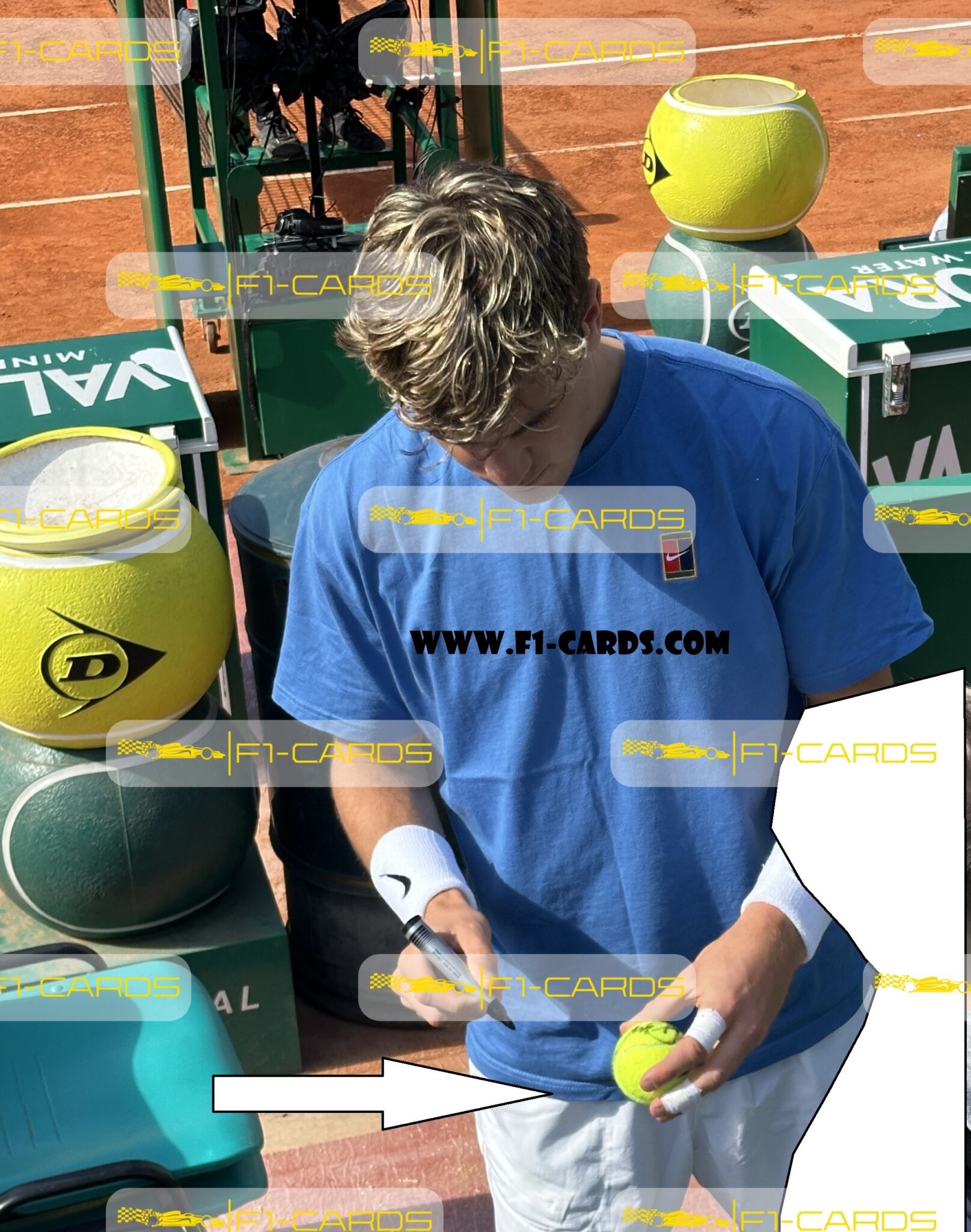 Official tennis ball “2025 ATP 1000 Monte-Carlo Masters” signed by Jack ...